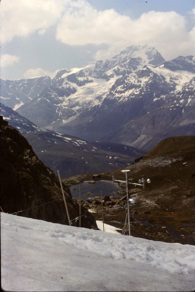 Red Paint – Prof. Liz Morris – The Alpine Glacier Project